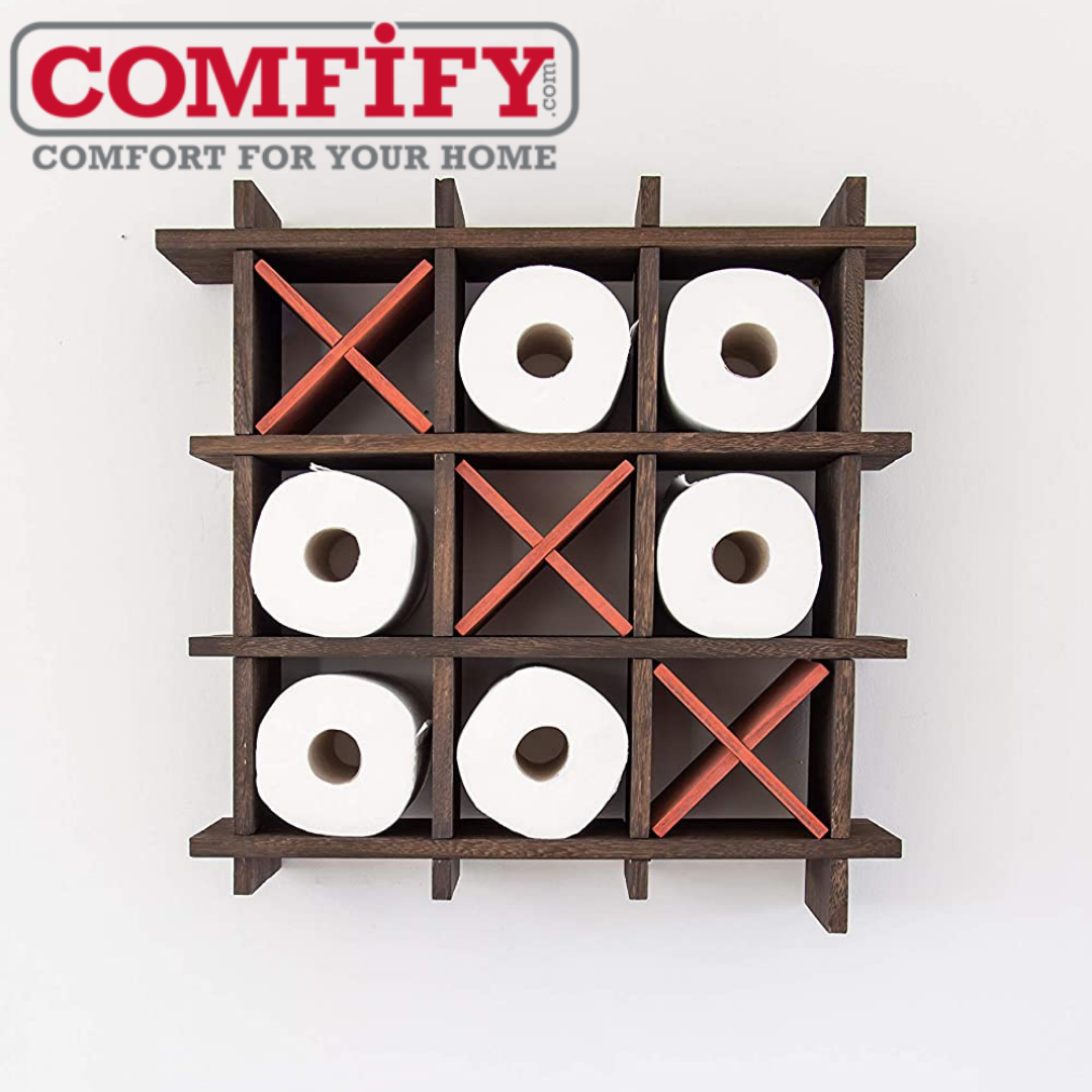 How do you display toilet paper in a bathroom?– Comfify